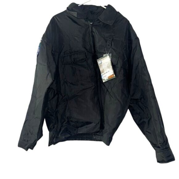 Tact squad | Jackets & Coats | Tactsquad Xl Black Nylon Police Academy ...